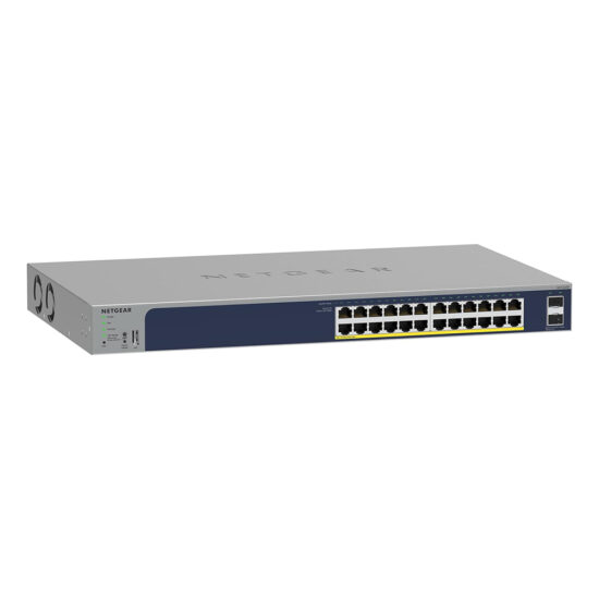 Netgear GS724TP — 24-Port Gigabit PoE+ Smart Managed Pro Switch with 2 ...